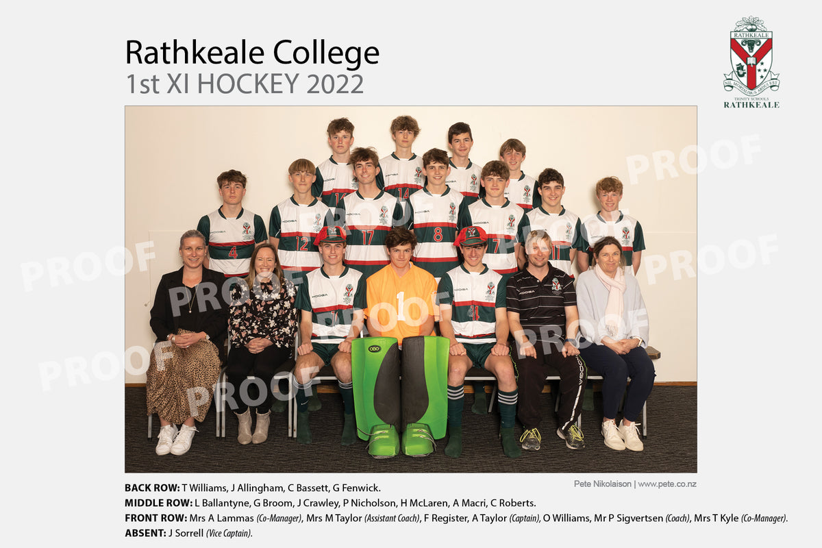 Hockey 1st XI - Rathkeale College 2022 – PeteNikolaison