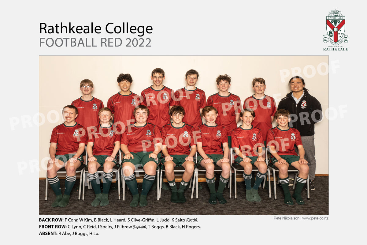 Football Red - Rathkeale College 2022 – PeteNikolaison