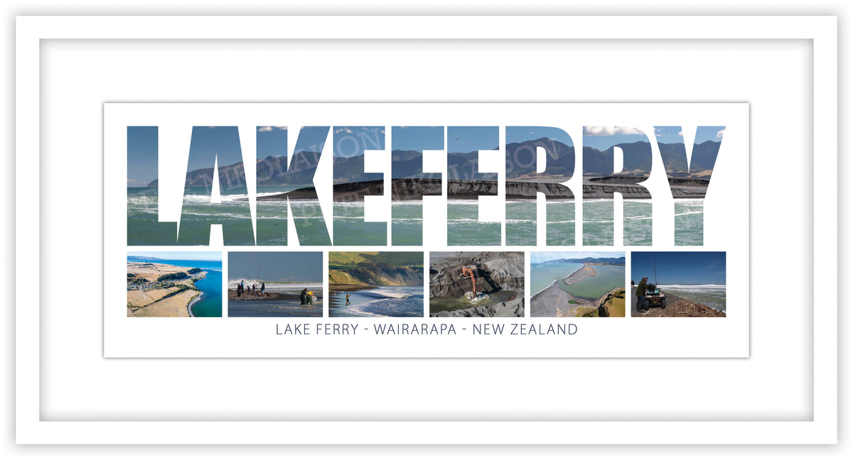 LAKE FERRY WORD COASTAL MONTAGE – PeteNikolaison